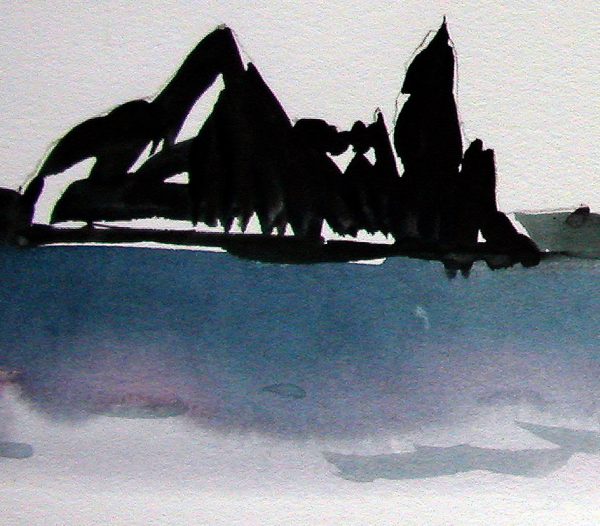Antarctica - Artist Frances Hatch RWS