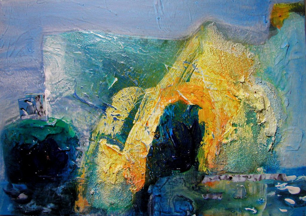 Antarctica - Artist Frances Hatch RWS