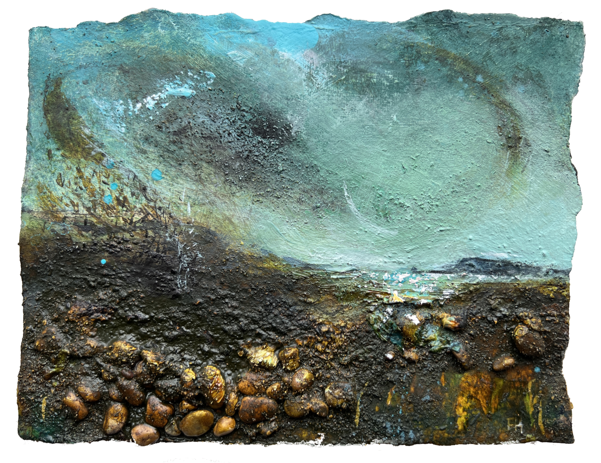murmuration - aurora - Artist Frances Hatch RWS
